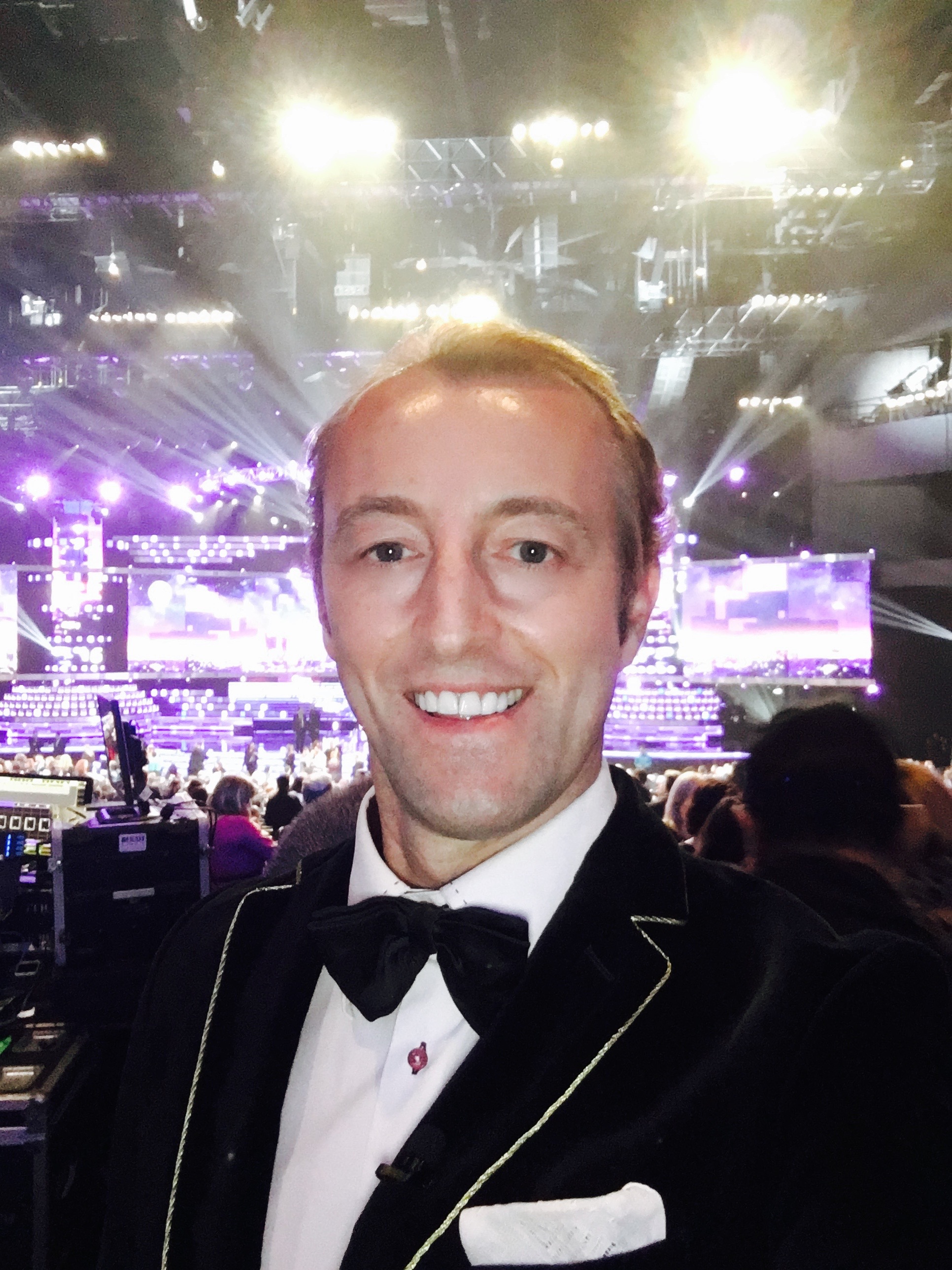 TV-Host & Journalist PRINCE MARIO-MAX SCHAUMBURG-LIPPE filming at 42nd ...